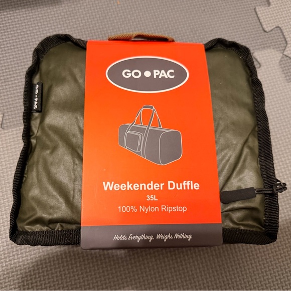 GO PAC | Bags | Go Pac Weekender Duffle 35l New Night Forest | Poshmark